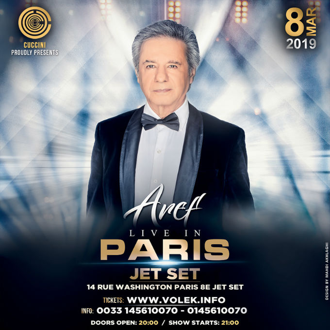 Aref live in Paris
