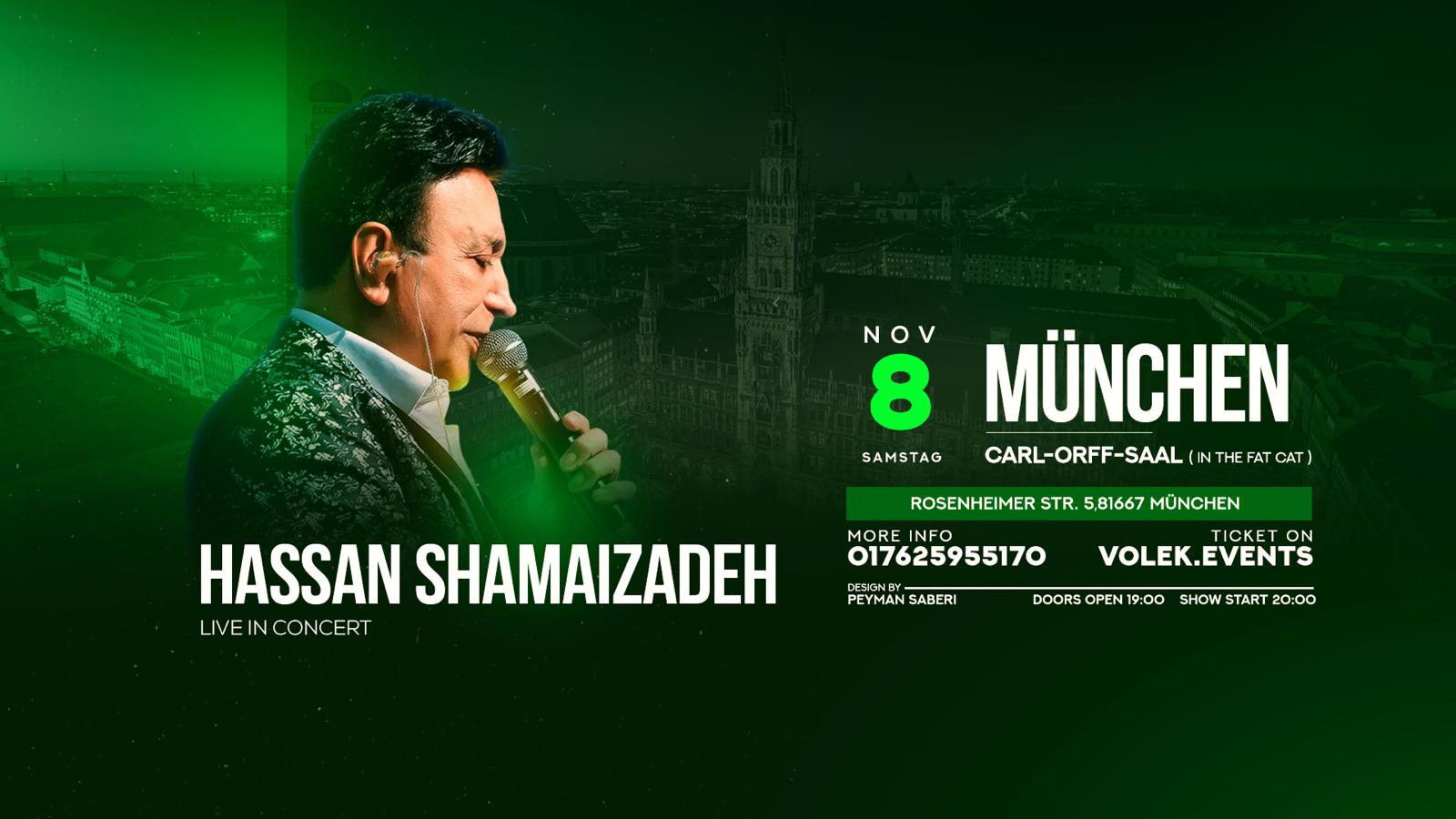Hassan Shamaizadeh Live in München – VOLEK