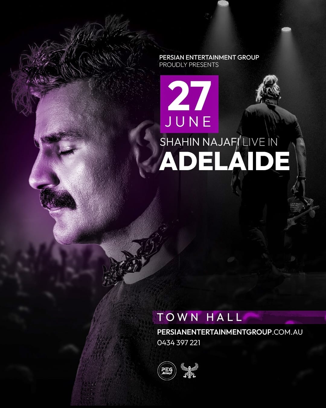 Shahin Najafi Live in Adelaide – VOLEK