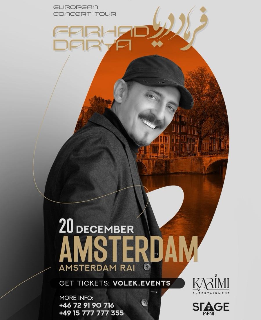 Farhad Darya Live in Amsterdam – VOLEK